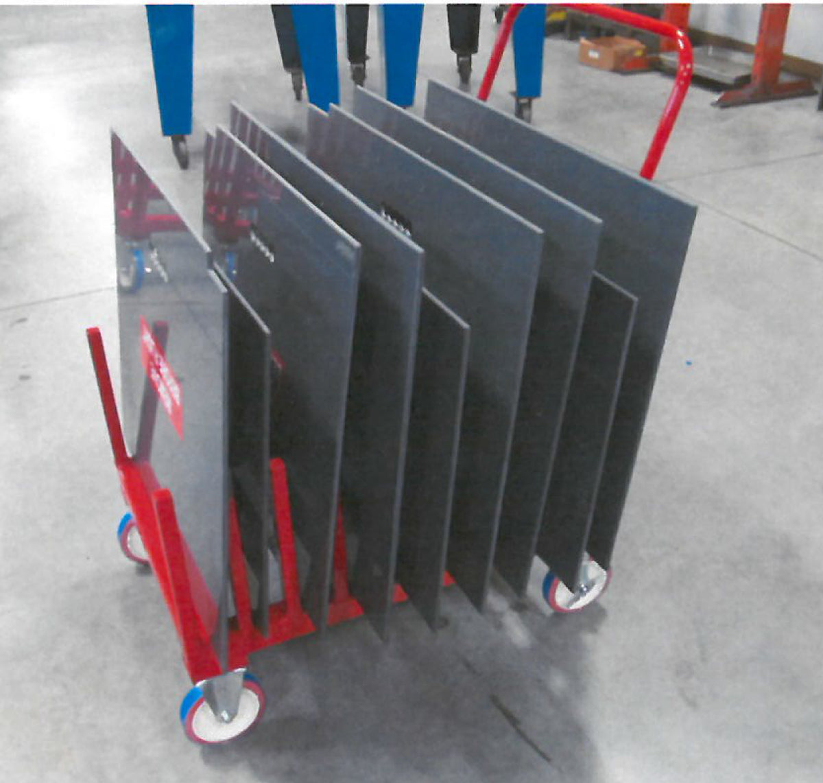 AW139 Heavy Duty Maintenance Floor Boards & Cart
