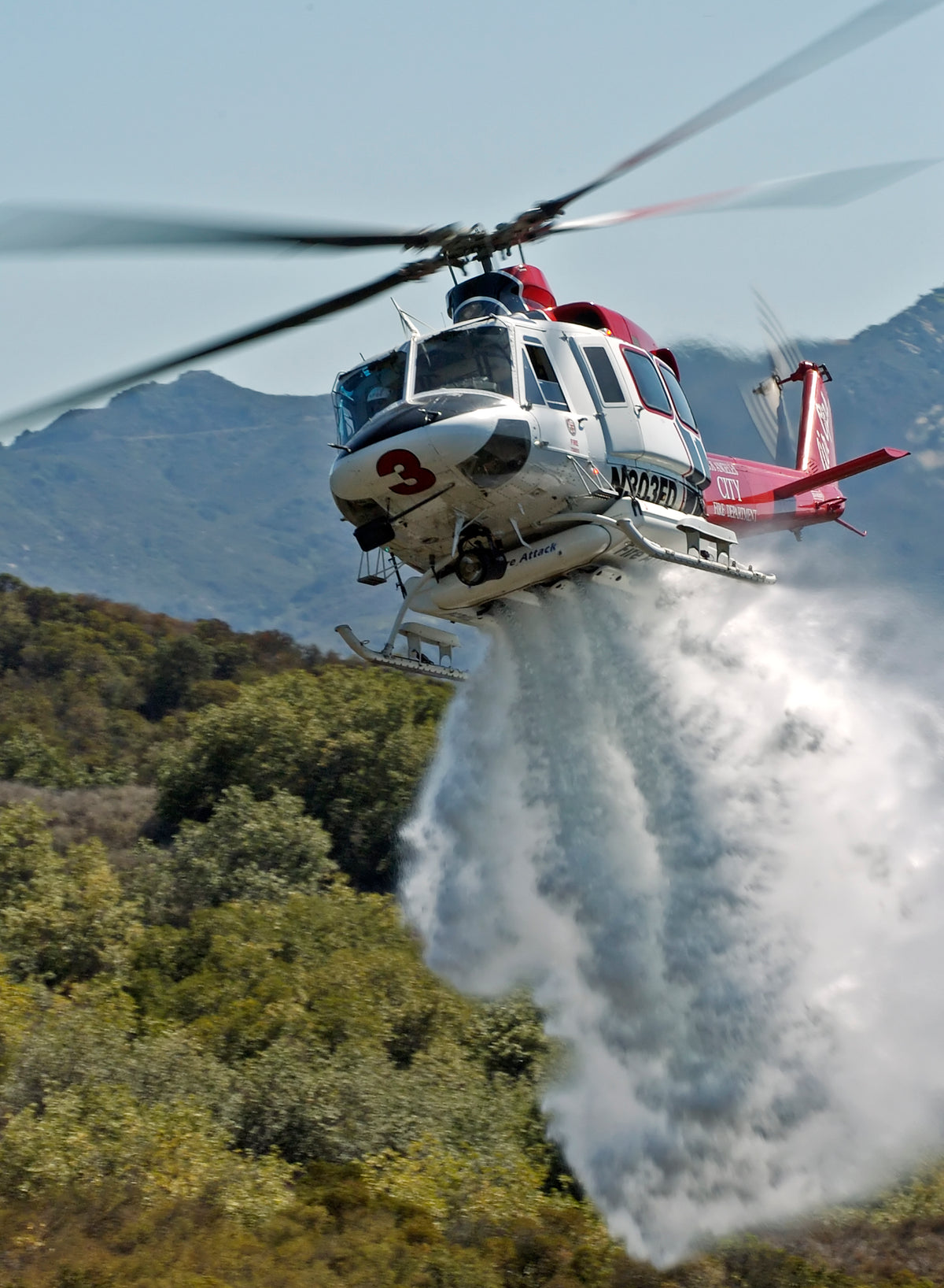 Medium Bell Fire Attack System | Aerial Firefighting | Dart Aerospace