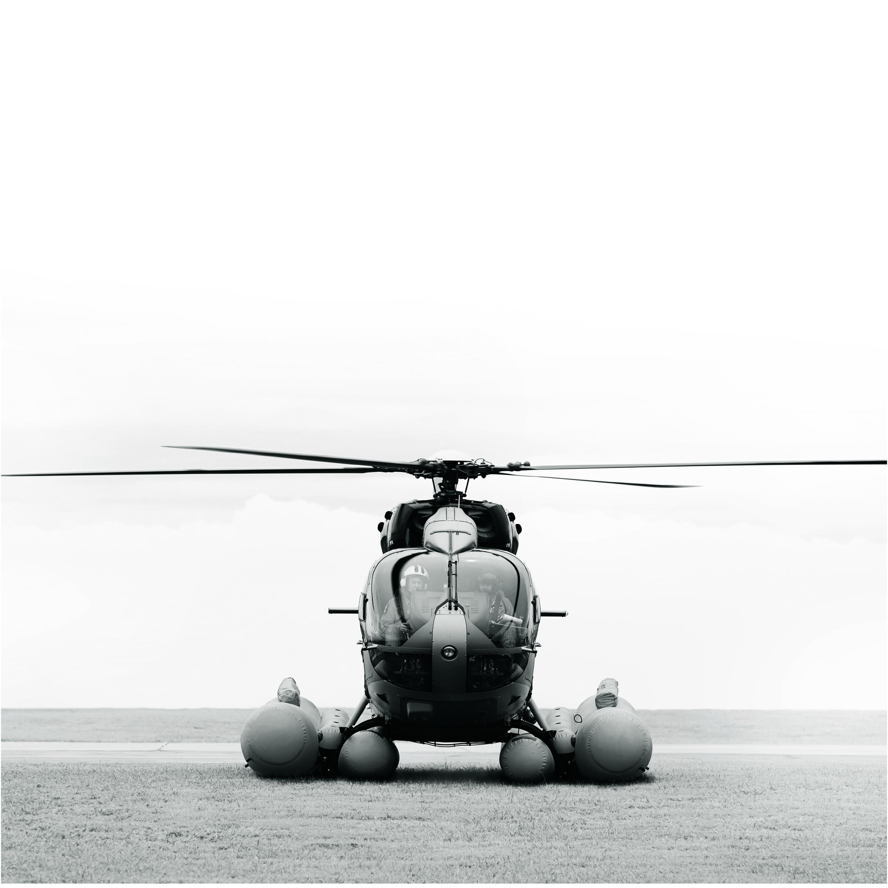 H145 emergency float system with integrated liferafts | Flotation ...