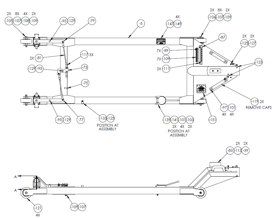 FLIR Tow Bar Assembly