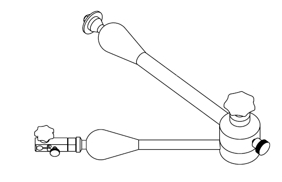 Support Arm, Dial Gauge