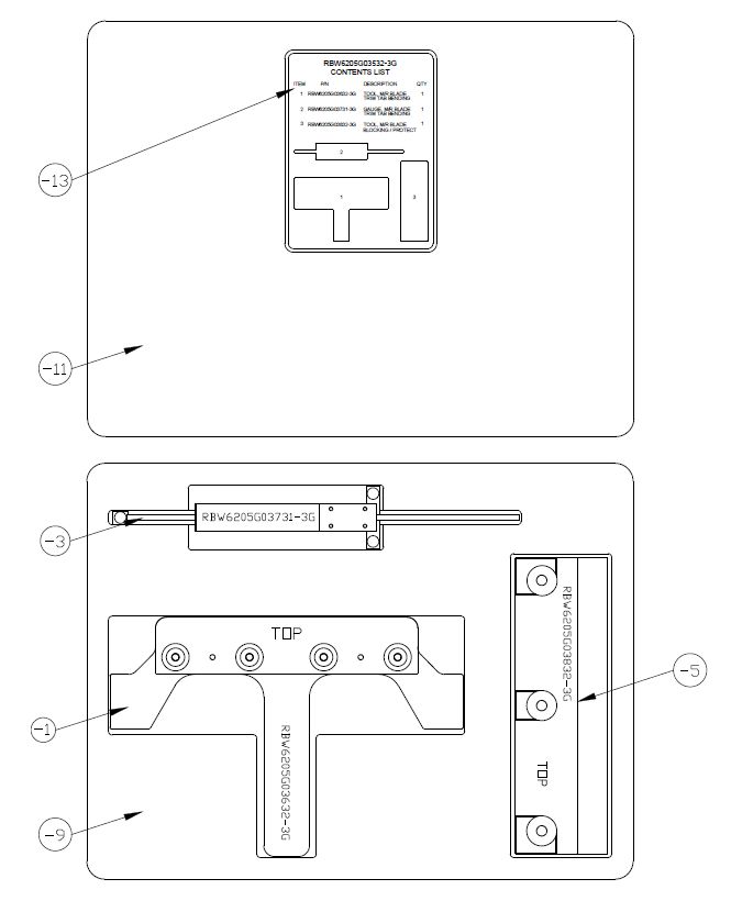 Main Rotor Blade Trim Tab Tool – Dart Aerospace